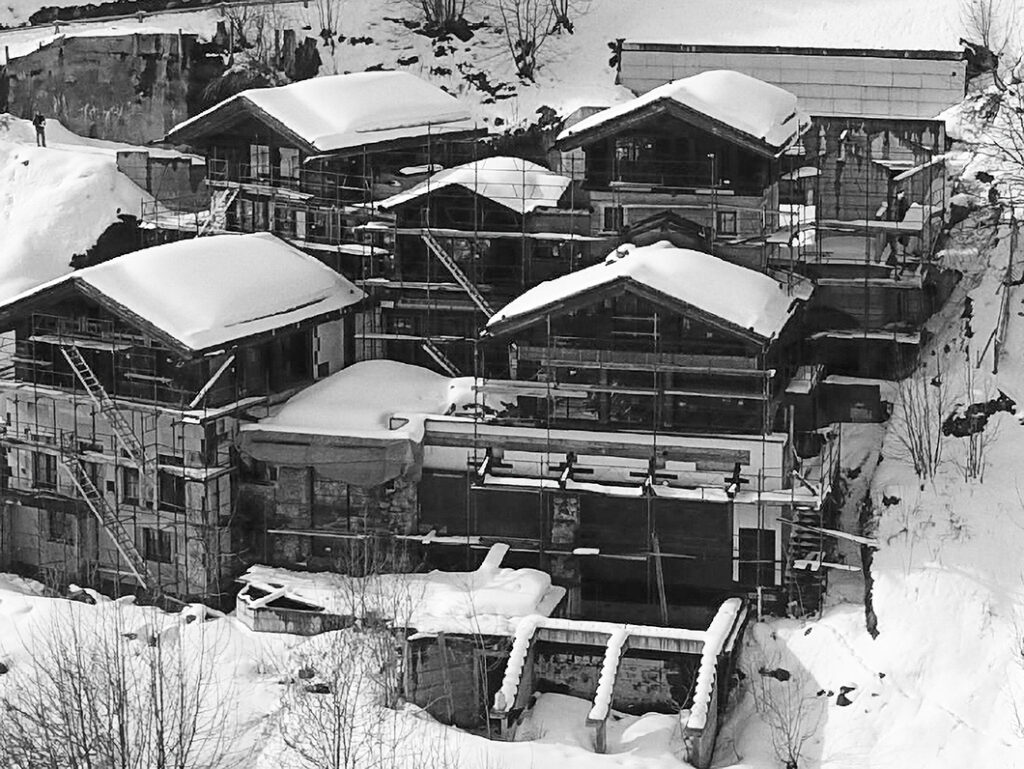 Work in progress: Panoramic Swiss Timber Chalet - Studio Piet Boon