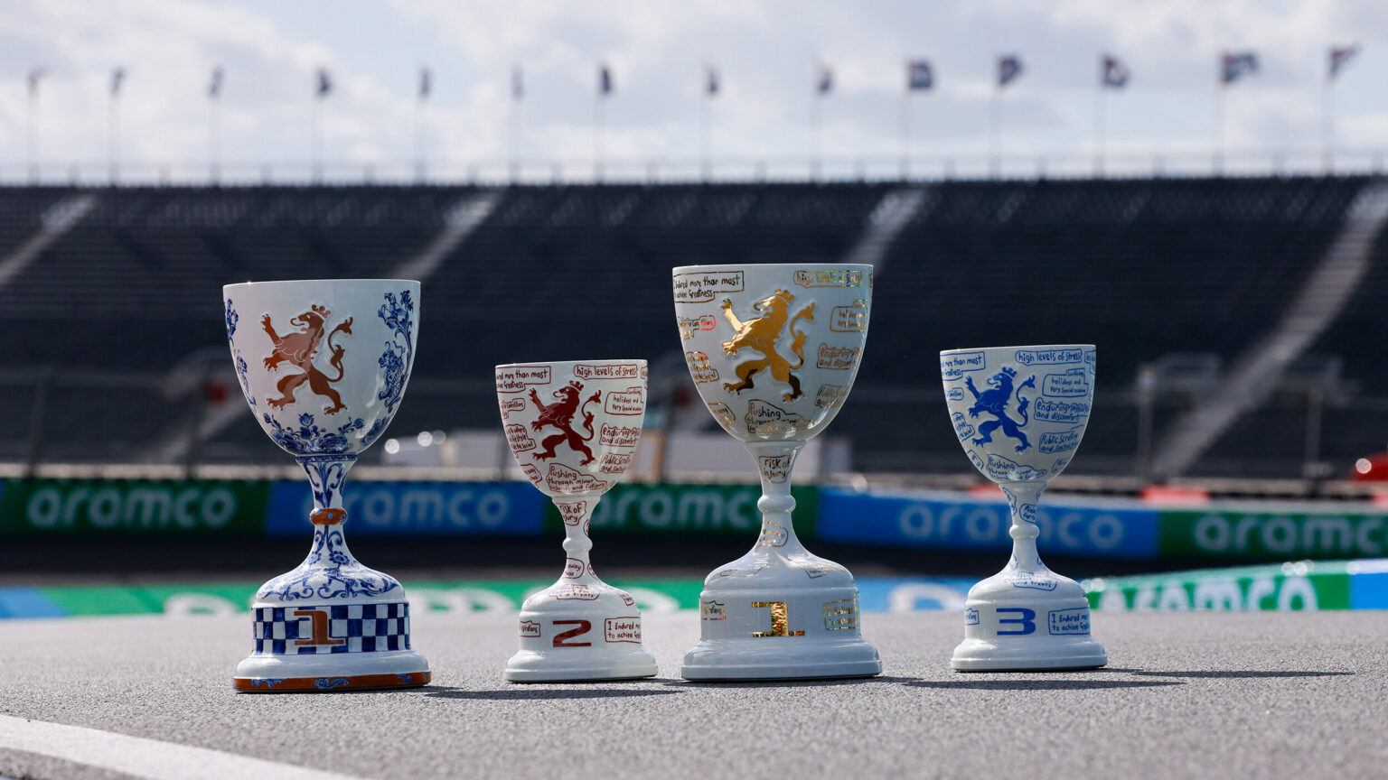 Formula 1 Heineken Dutch Grand Prix 2024 Trophy Design - Studio Piet Boon